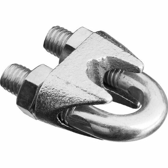 Stayer Зажим троса DIN 741, 19мм, 8 шт, оцинкованный, 30535-19