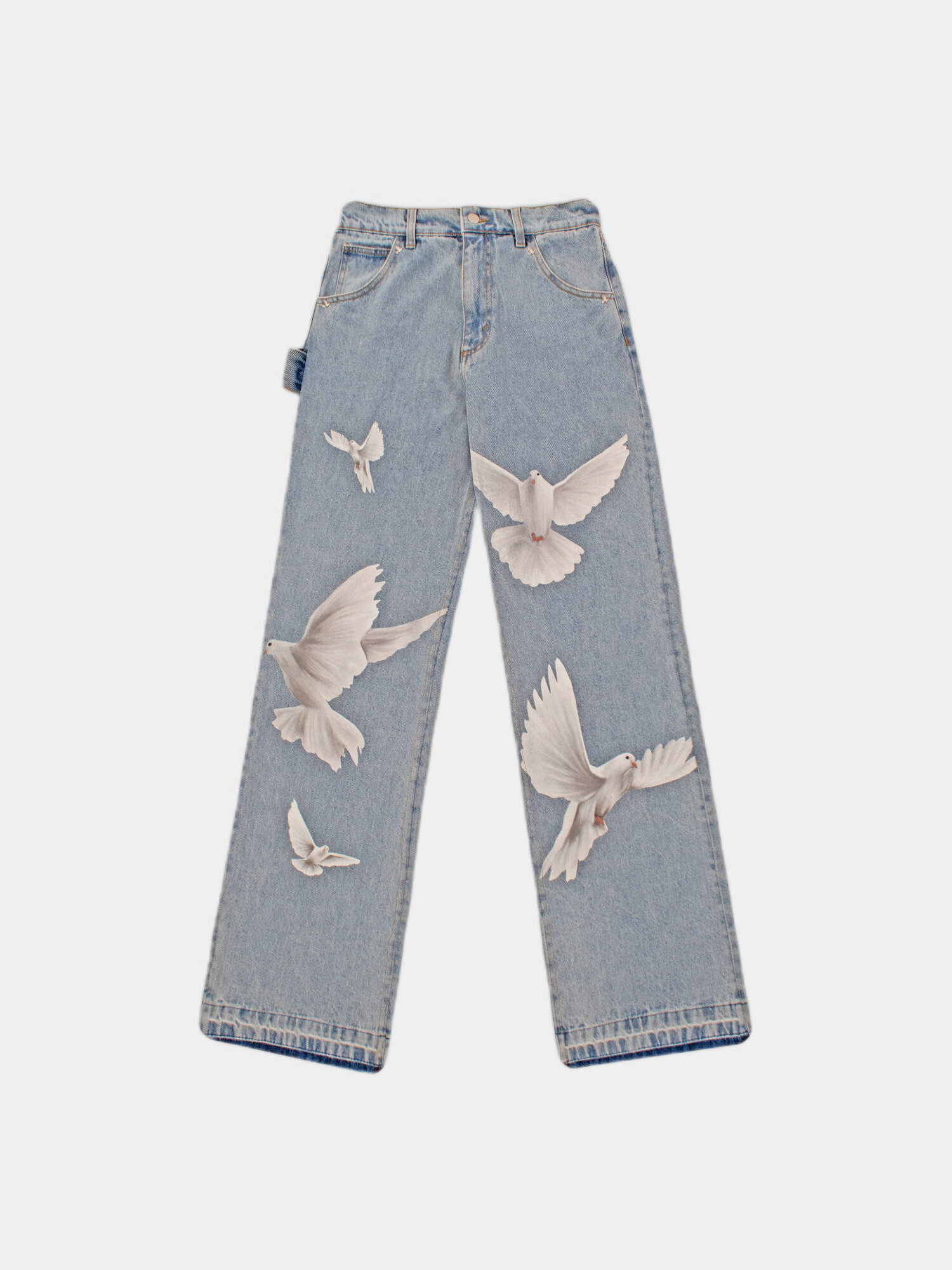 Джинсы багги Doves Baggy Denim 