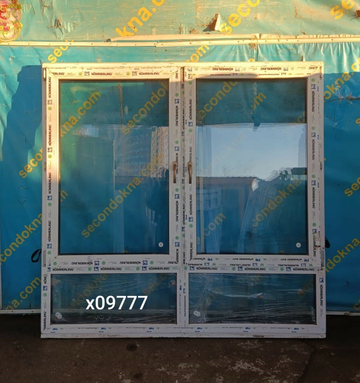Пластиковое окно Б/У 1780(в) 1400 об х 1860(ш)