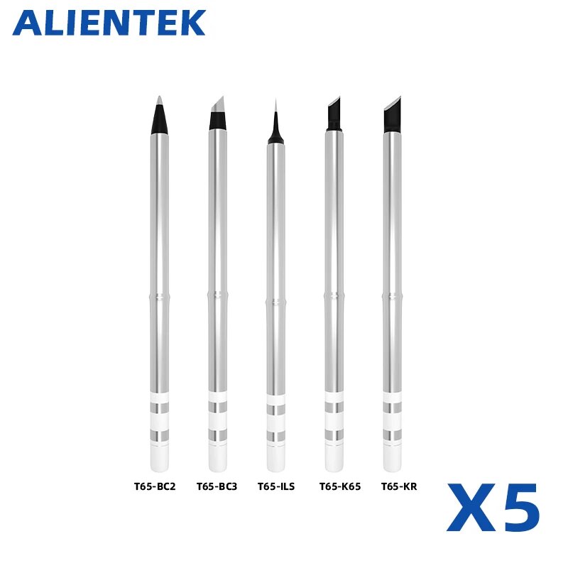 Комплект паяльных жал ALIENTEK T65 T65 5 tips Kit