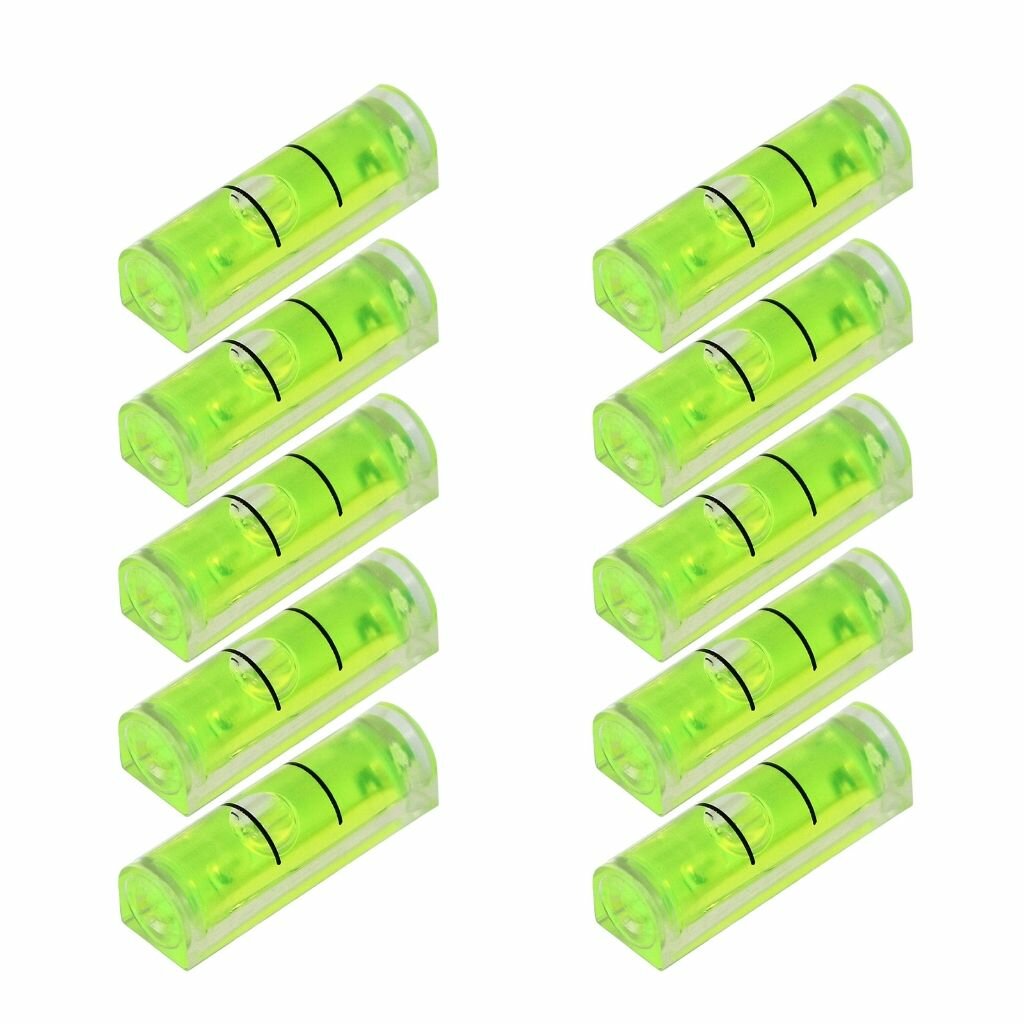 Принадлежности для инструментов, Квадратная дуговая поверхность с горизонтальным пузырем - 10 штук, 10 штук