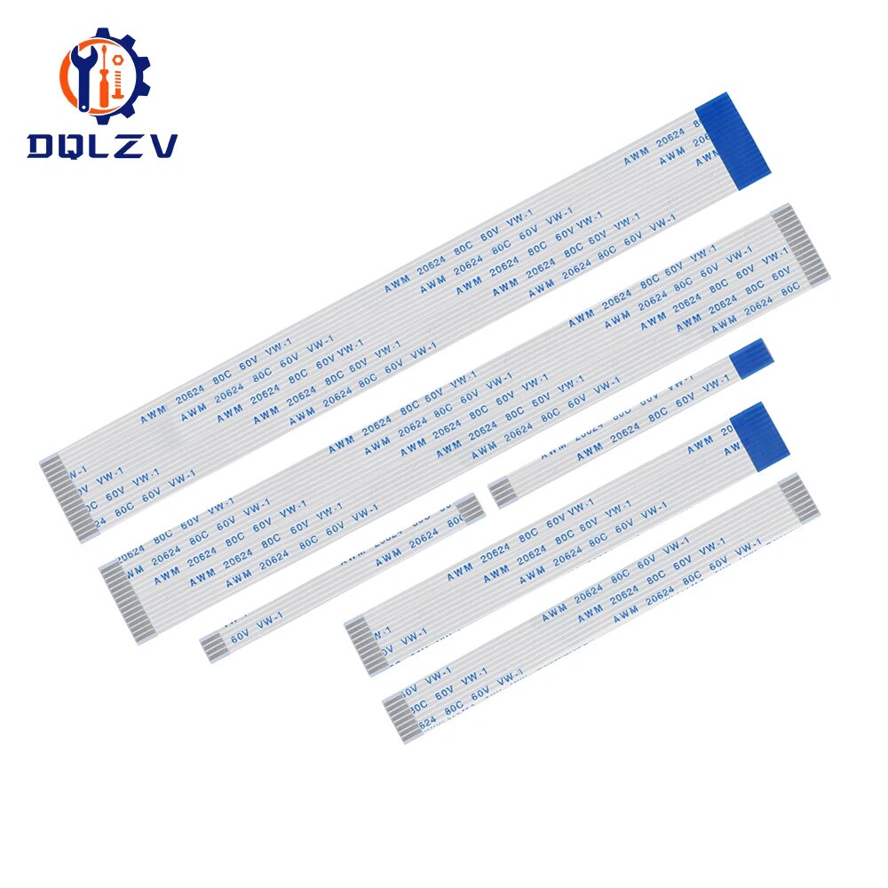10 шт. плоский гибкий кабель FFC FPC DQLZV 5/10/15/20 см 14 Pin, Reverse Direction B, Pitch 1.0mm, Length 150MM
