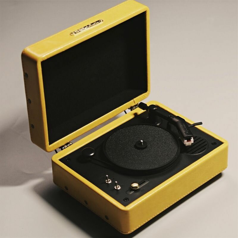 3-дюймовый проигрыватель виниловых пластинок, перезаряжаемый, Bluetooth