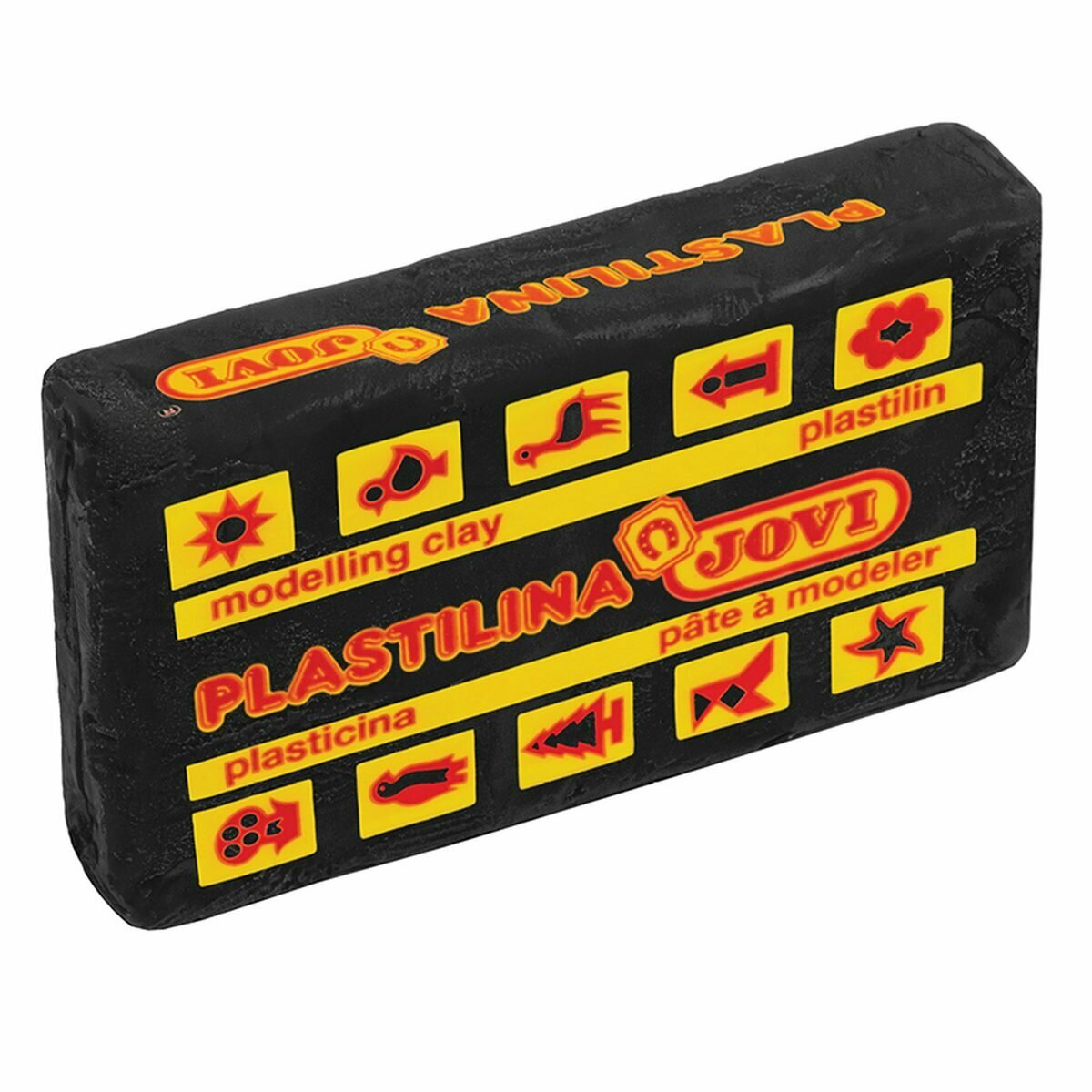 Пластилин Jovi, черный, 50г (7015), 180шт.