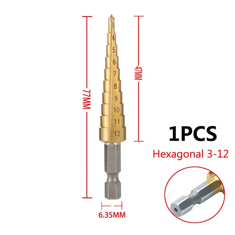 Фбианнели колонковое буровое долото HSS 4-12 4-20 4-32 3-12 Hexagon Shank