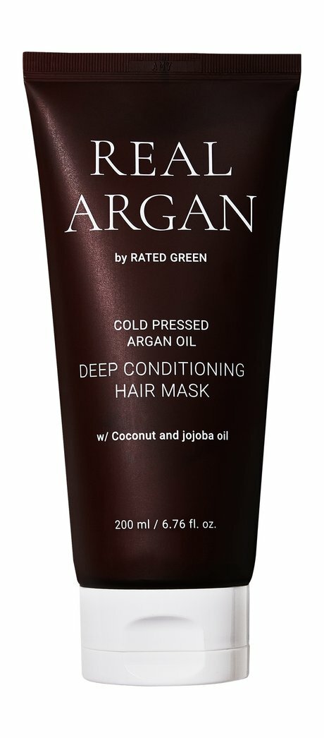Rated Green Real Argan Deep Conditioning Hair Mask Маска для восстановления сухих и поврежденных волос с маслом арганы 200мл