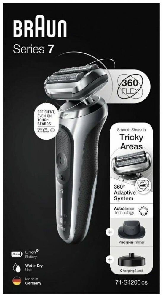 Электробритва BRAUN 71-S4200cs — фото 1