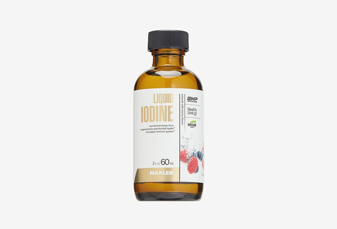Йод жидкий MAXLER Iodine drops Wild Berries 60 мл