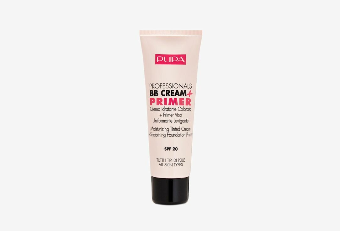 BB крем SPF 20 PUPA BB Cream 50 мл 02, Песочный