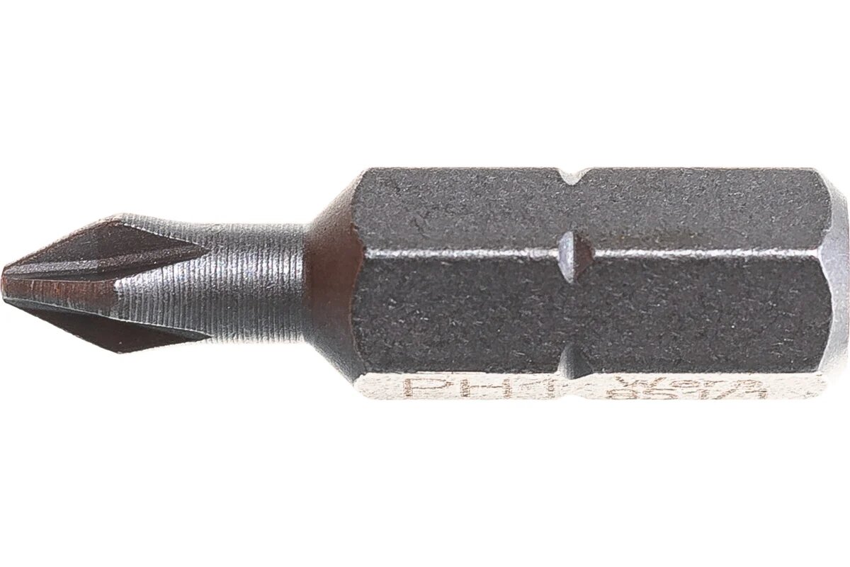 WERA WE-072070 Бита Z PH1 25 мм Позидрив, битовая насадка для отверток для точной сборки