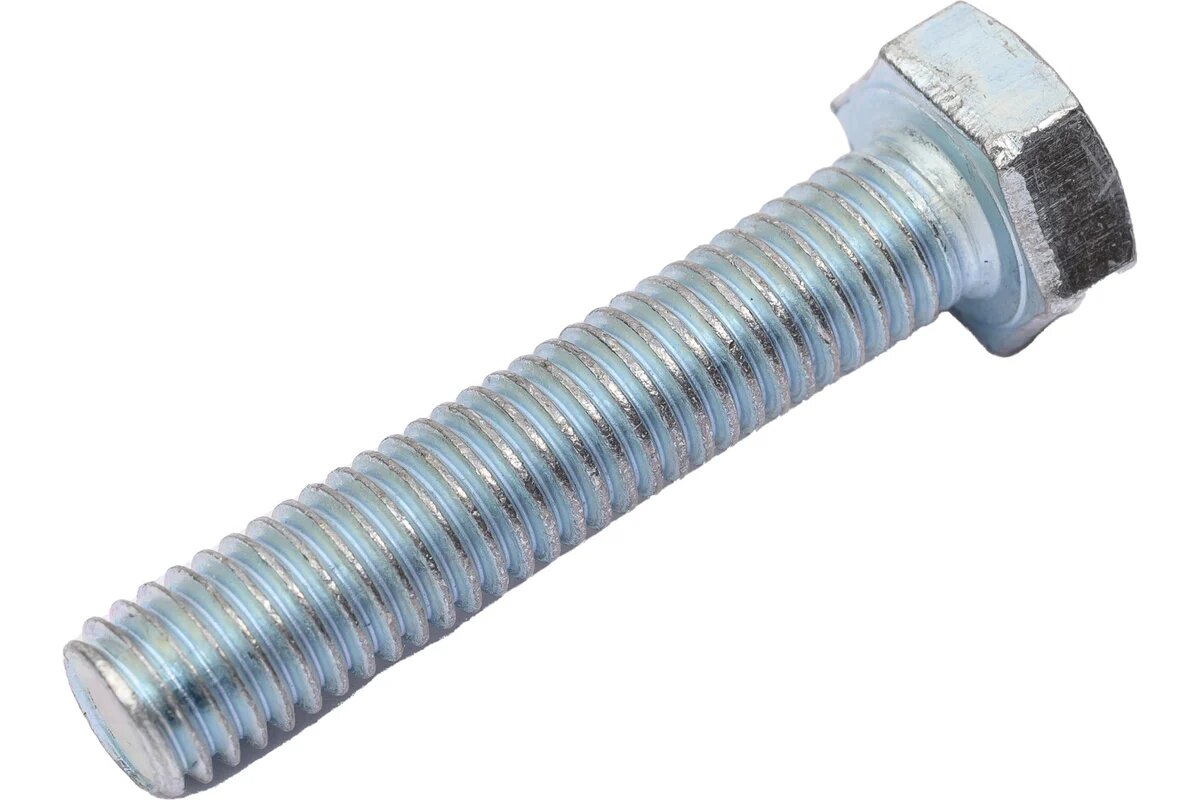 Доброга болт М8x40 мм цинковый DIN 933 с резьбой под шестигранник, набор 5 шт.