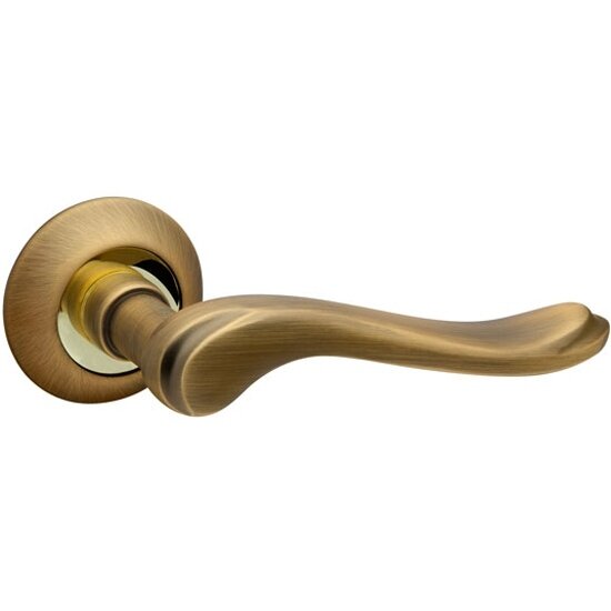 Ручка раздельная Fuaro R. RM54. GRAZIA (GRAZIA RM) AB/GP-7 бронза/золото