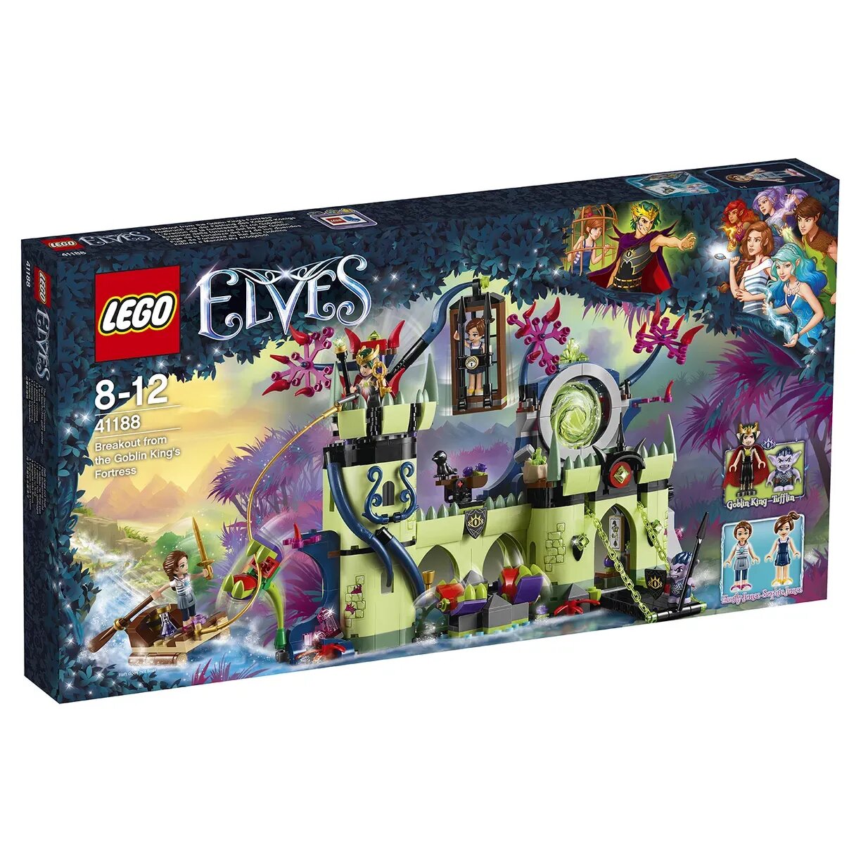 Конструктор LEGO Elves 41188 Побег из крепости Короля гоблинов