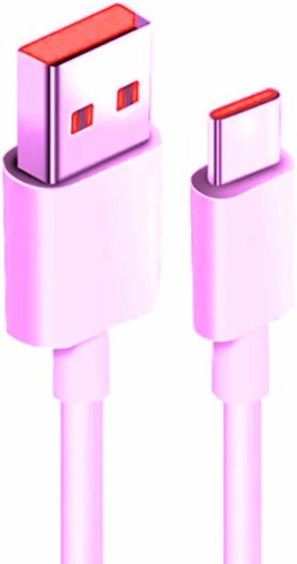 Кабель 6A USB-A to USB Type-C data cable 2m Purple