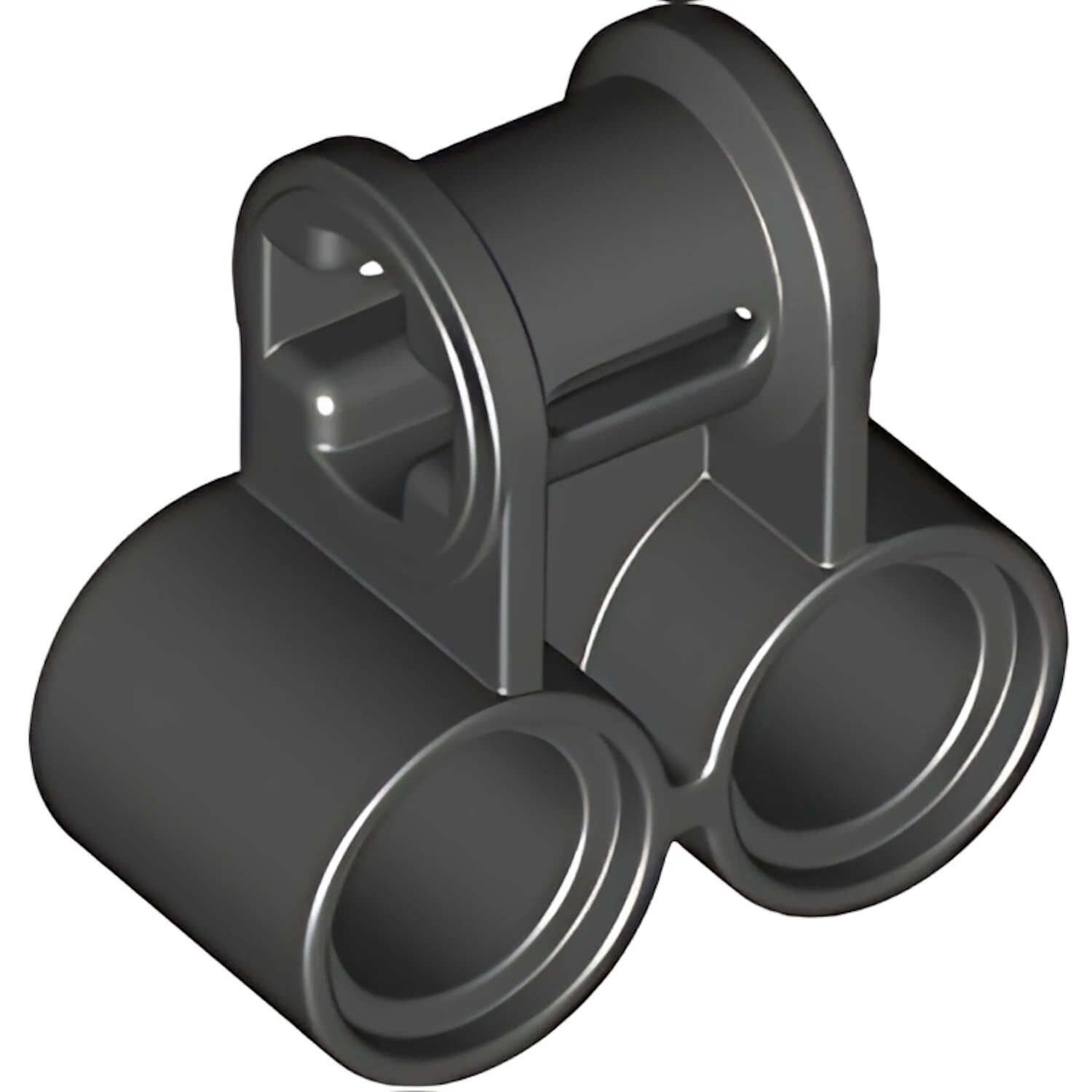 Деталь LEGO Technic, Axle and Pin Connector Perpendicular Double 32291 Black N