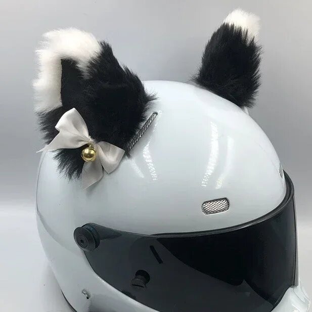 Аксессуар для шлема с кошачьими ушками 9