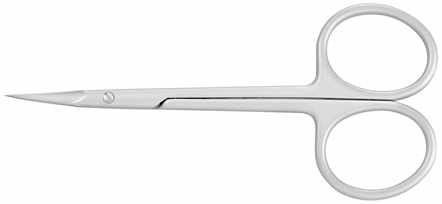 Nippon Nippers. Ножницы для кутикулы. Изогнутые ручки. Длина 107 мм. Матовые