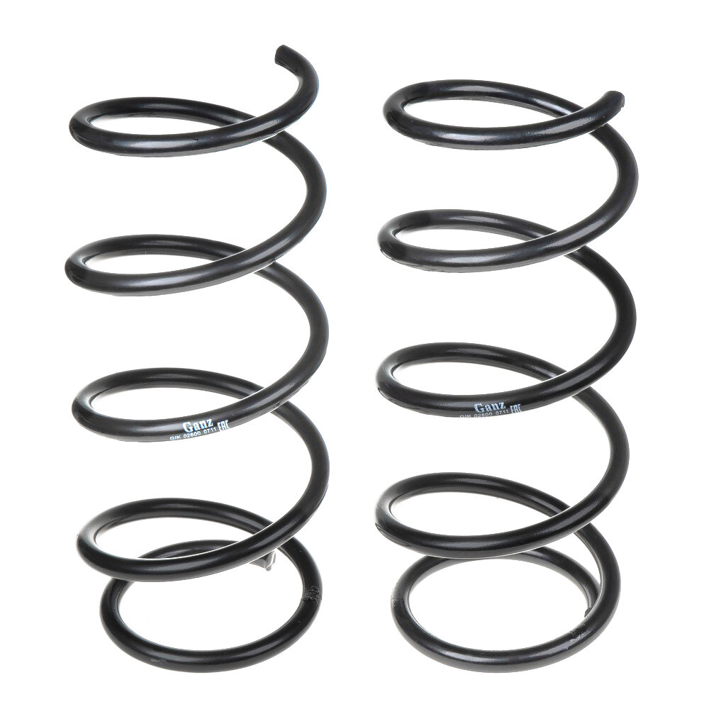 Пружины GANZ передние L=R (усиленная) HYUNDAI (Solaris) KIA (Rio ) (M / T) (комплект 2 шт.) Арт: GIK02600