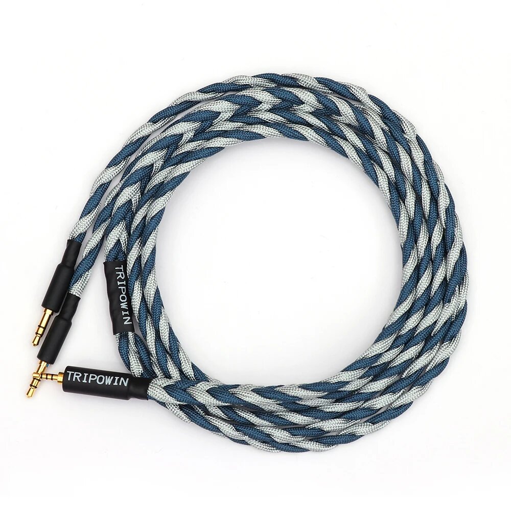 Tripowin GranVia кабель для наушников серый 4.4mm Balanced, 2m(6.5Ft)-3.5mm