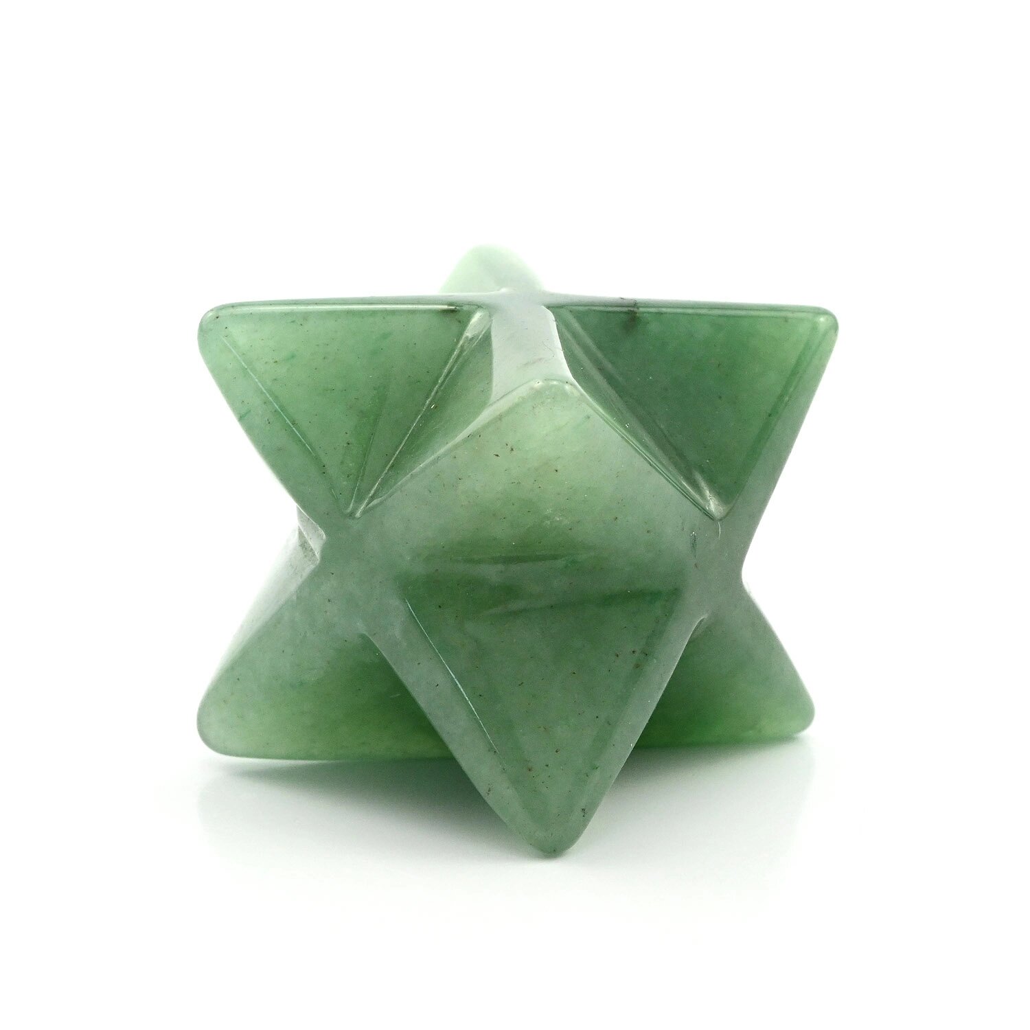 Меркаба из авантюрина зеленого 40*30*50мм, (8-32) .