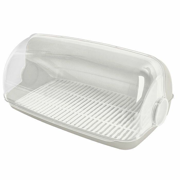 Хлебница Plast team большая 415х260х185 мм, цвет молочный туман (PT267312048)