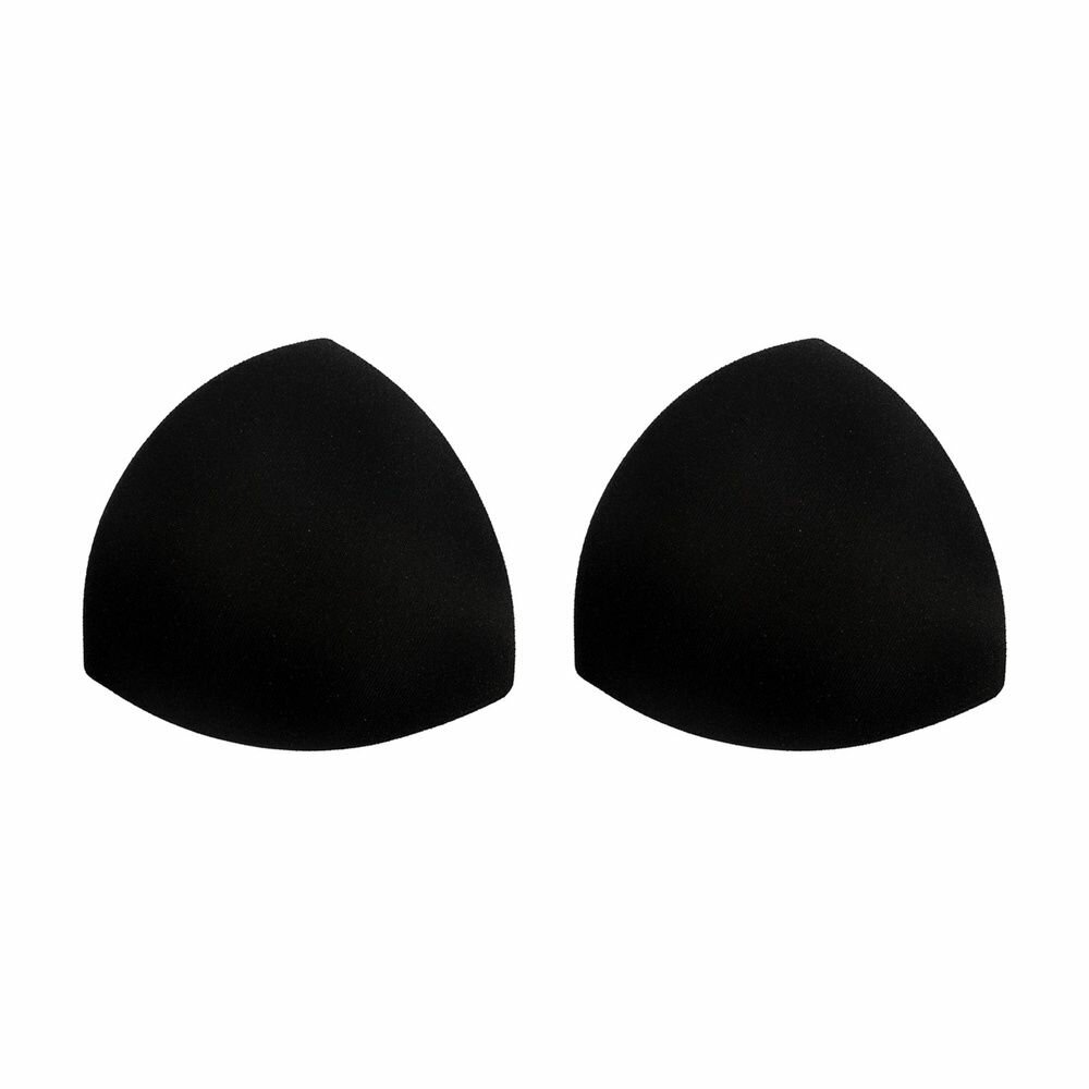 Чашки корсетные КНР треугольные, размер 10 (пара) 5 пар в пакете, черный (VFN2-10)