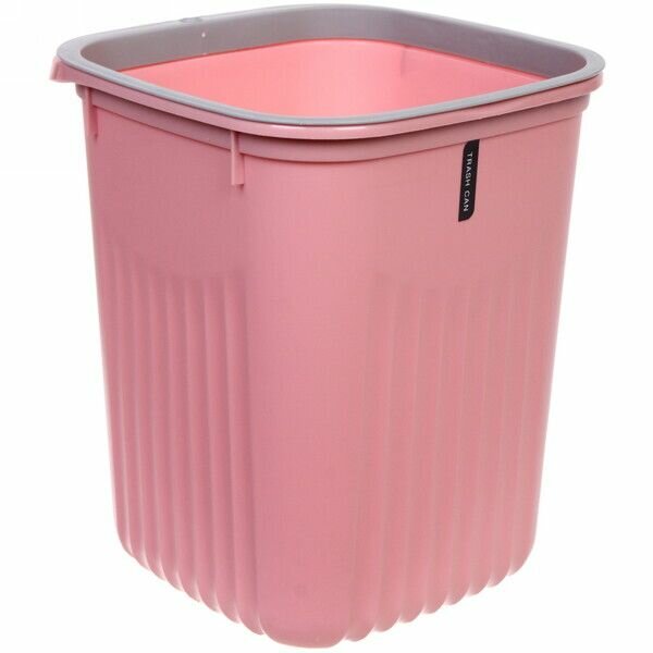 Мусорное ведро, Контейнер для мусора "Жемчуг" 10 л стильная урна для кухни, офиса, дачи