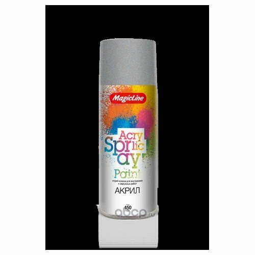 Краска серебряная (265г) RAL 9006 Runway 100