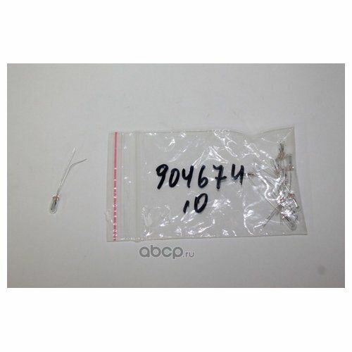 Лампа T4 12V (1.2W) б/ц с усами Nord YADA (панель приборов) Nord YADA 904674