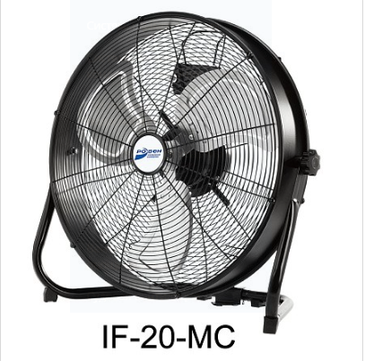 Вентилятор напольный ровен IF-20-MC (d=500 мм), 110Вт, 3 режима, механический, основание на колёсиках