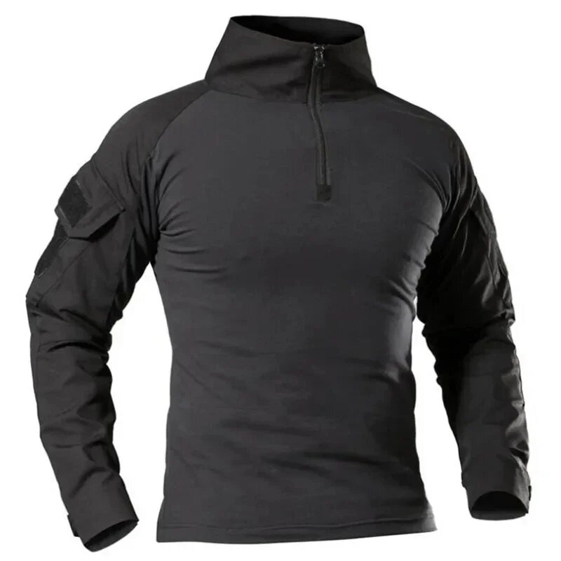 Черная тактическая рубашка WOLF ENEMY, XL
