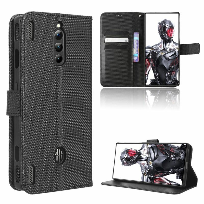 Защитный чехол-книжка MyPads для смартфона Nubia Red Magic 8 Pro