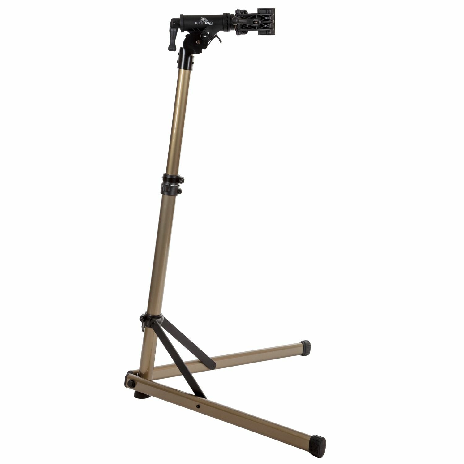 Стенд для ремонта велосипеда BikeHand YC-100HB, алюминий, сталь, пластик, бронзовый цвет