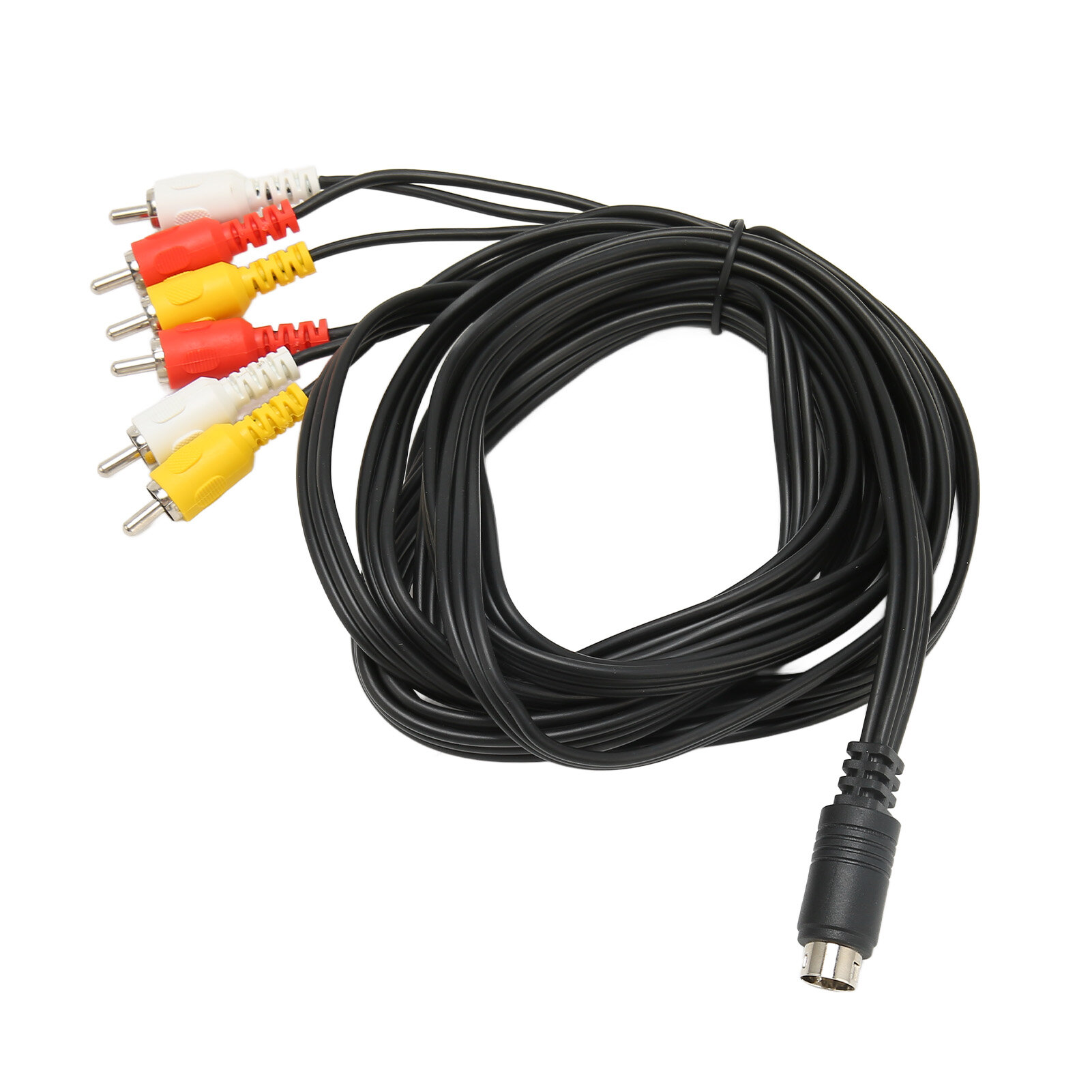 Кабель Mini DIN на 6 RCA, 9-контактный четкий сигнал, стабильный звук, видео, композитный провод для цифровой видеокамеры, ТВ, AV-ресивера