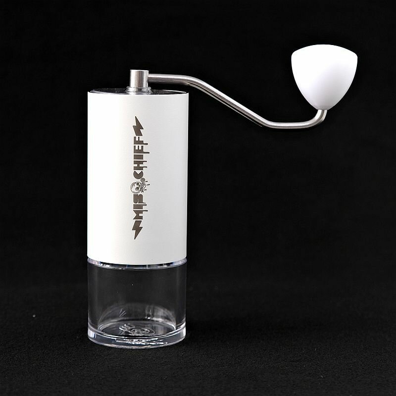 Кофемолка ручная, Mischief M40 Портативный тип 25g Белый -hz