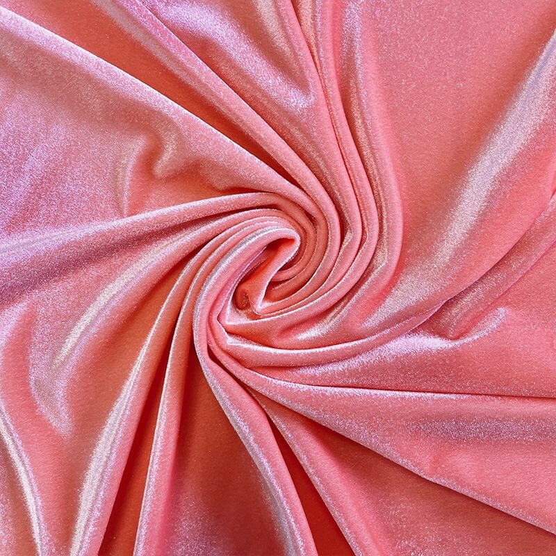 Ткань бархат Panama 2264 Sun Drop (розовый)