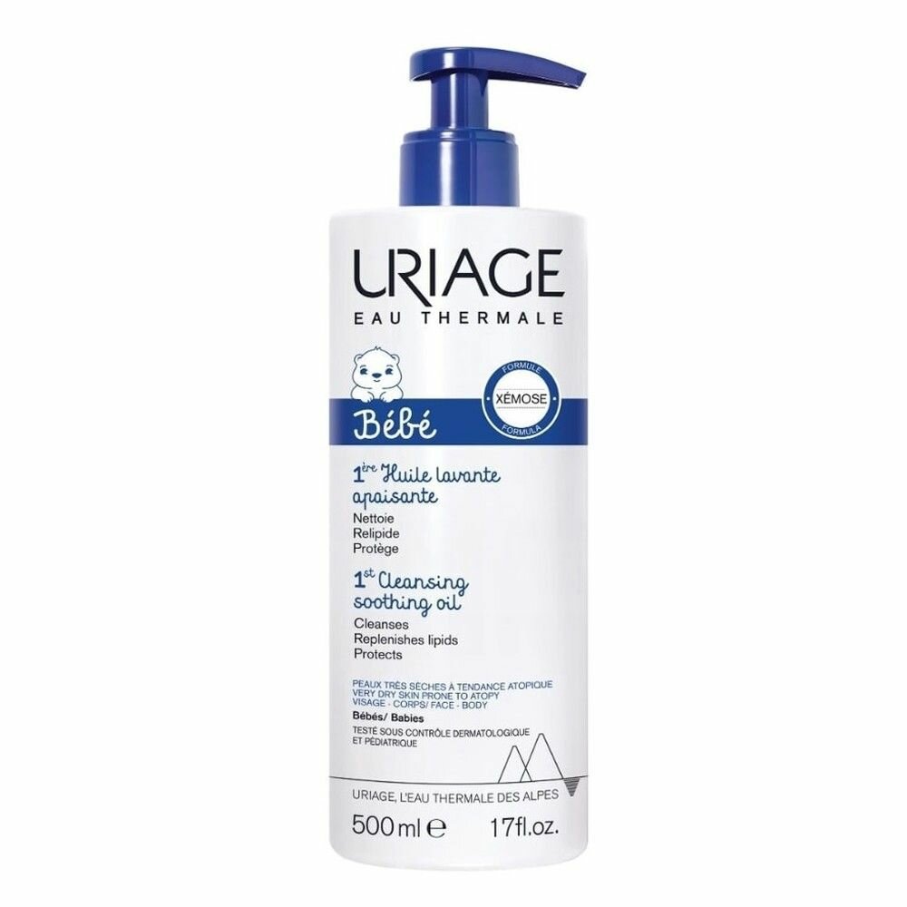 Урьяж Первое Масло очищающее успокаивающее 500 мл