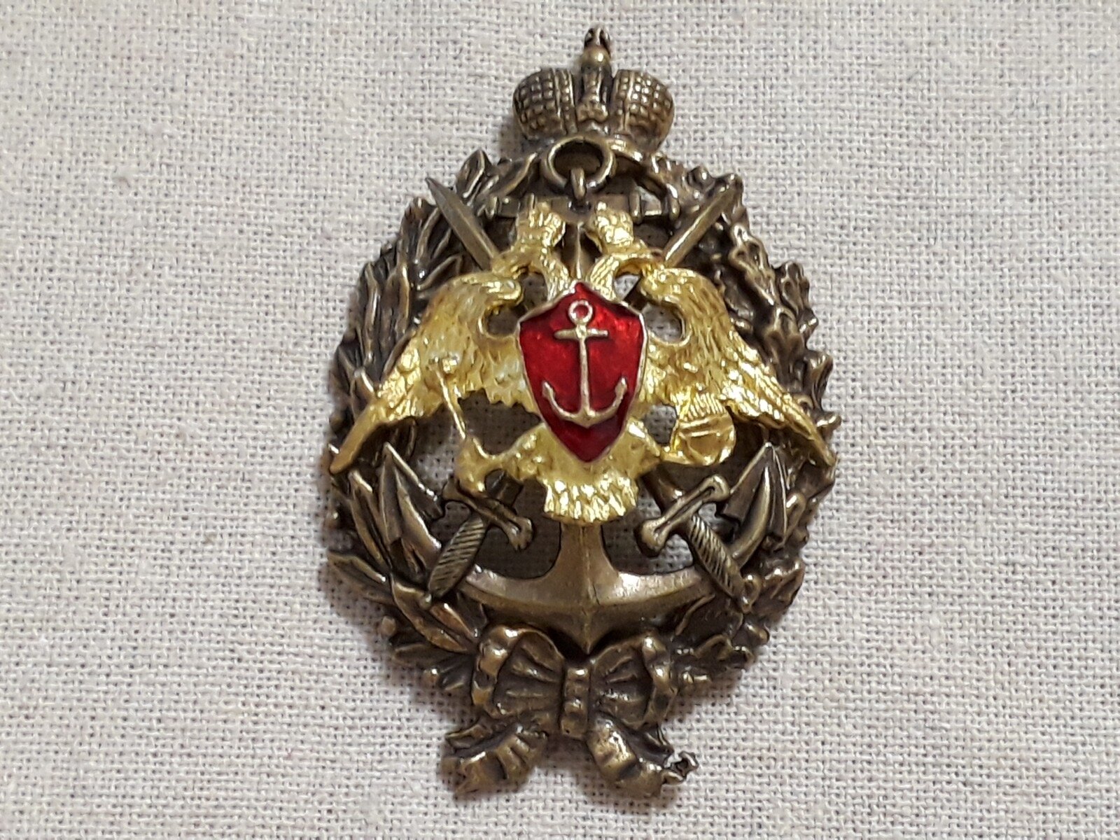 Тяжелый знак Царские кадетские курсы Гардемарин флота