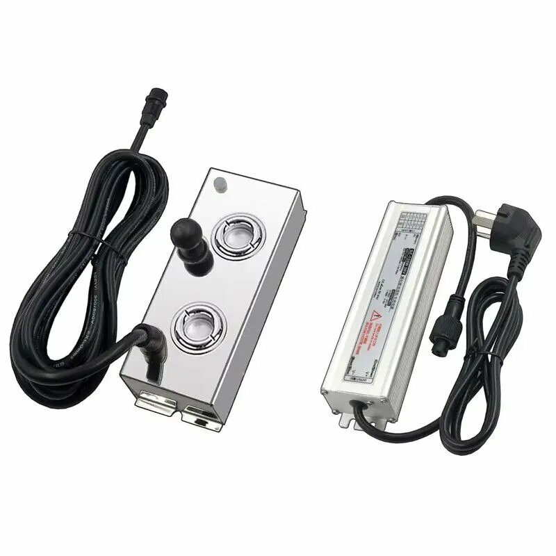 Ультразвуковой распылитель с 2 головками, бонсай, рокарий, ландшафтный туманообразователь, Генератор тумана