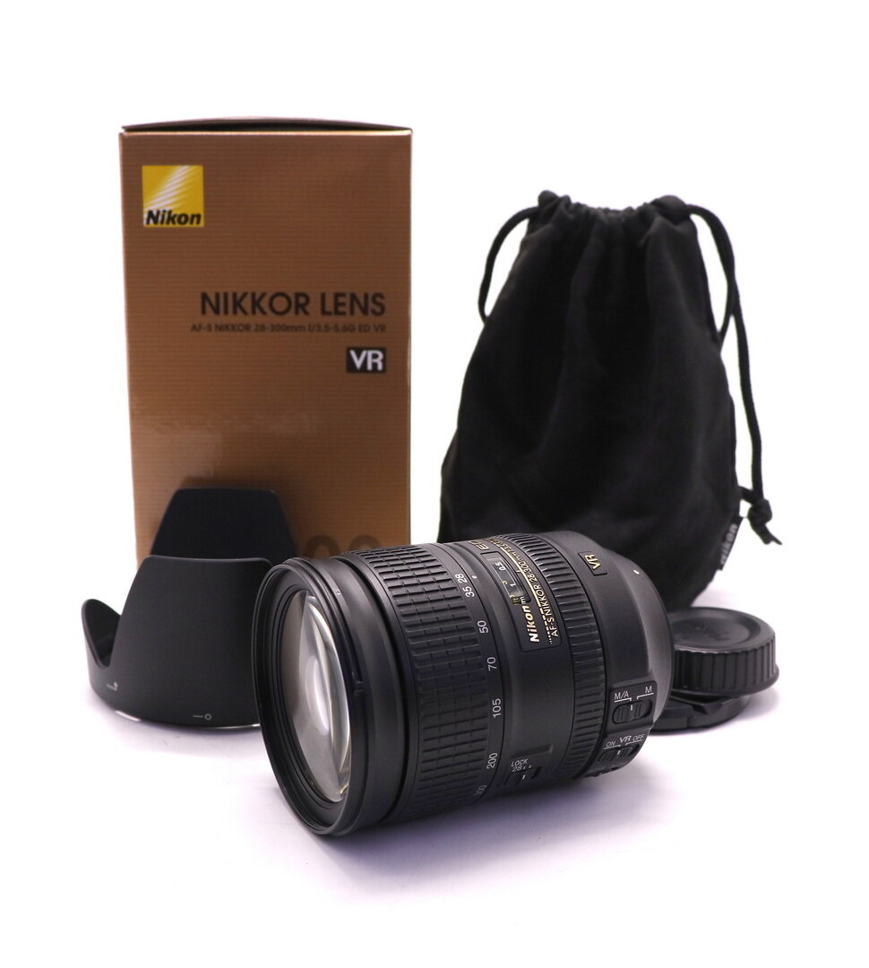 Nikon 28-300mm f/3.5-5.6G AF-S ED VR Nikkor в упаковке