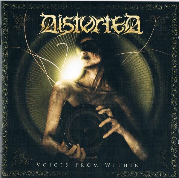 Distorted. Voices From Within (Promo, UK, Candlelight Records, CANDLE156CD, 2008, Cardboard Sleeve) CD