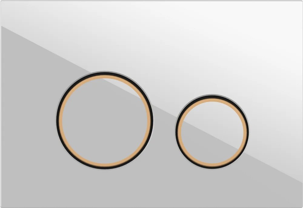 Кнопка смыва для унитаза Cersanit Twins 63535 белая