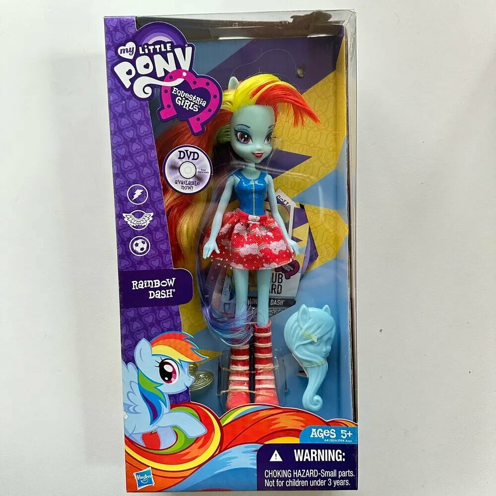 My Little Pony Маленькая пони Деревенская девочка, Rainbow Dash, игровые куклы, подарки для девочек