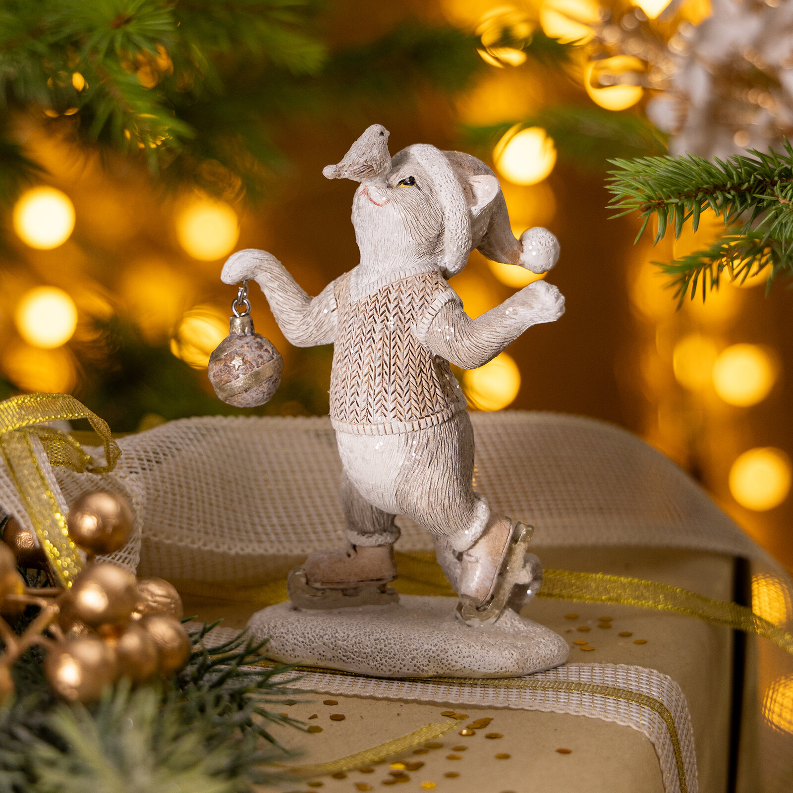 Статуэтка котик 8,5х5х12,5 см KSG-162-1285