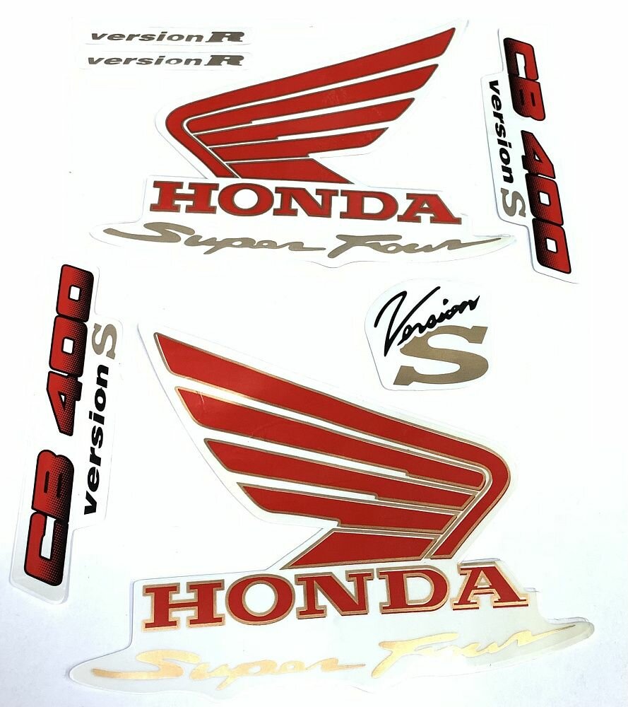 Наклейки комплект для Honda CB400SF Красный
