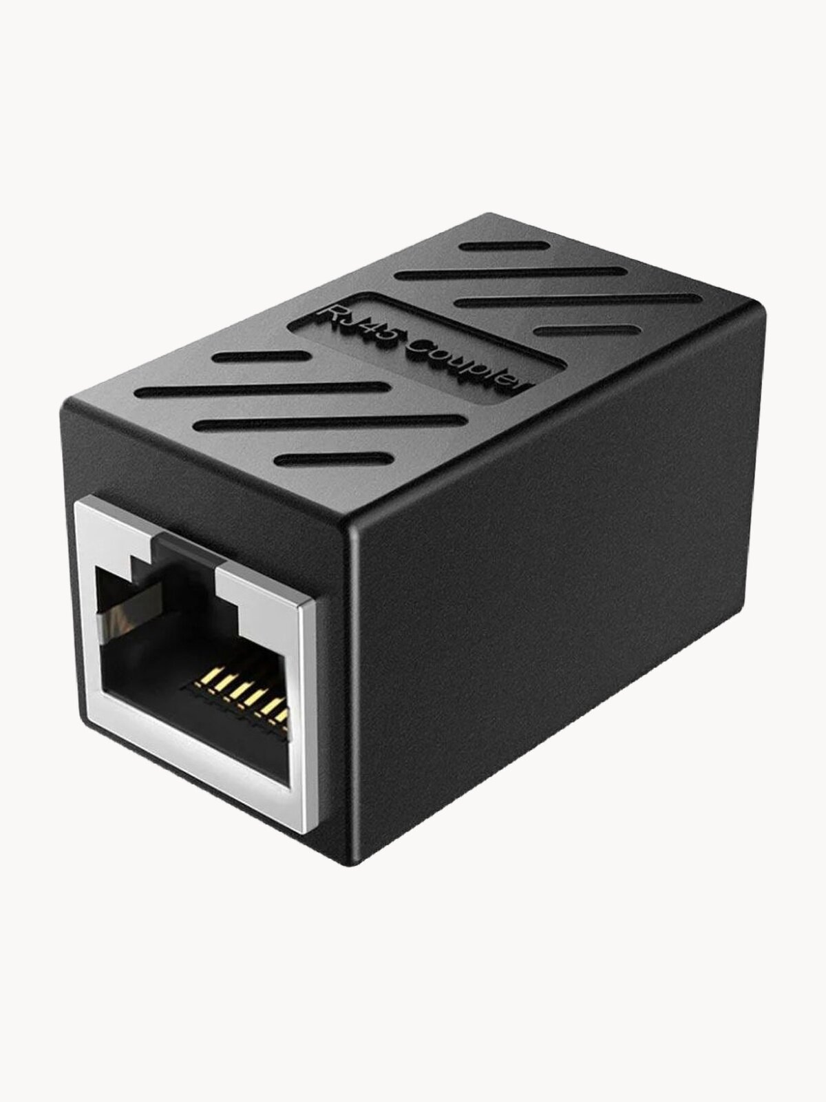 Переходник для кабеля RJ45 Ethernet / соединитель интернет кабеля 1000 mb/s