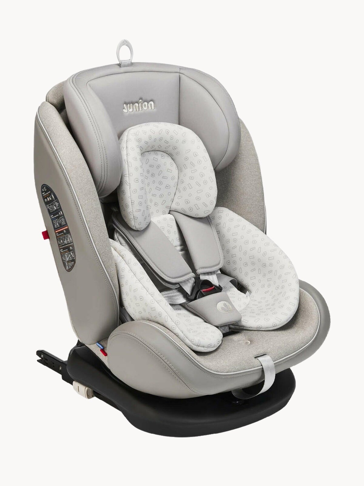 Автокресло Junion Odri группа 0+/1/2/3 (0-36 кг), 360°, Isofix, бежевый