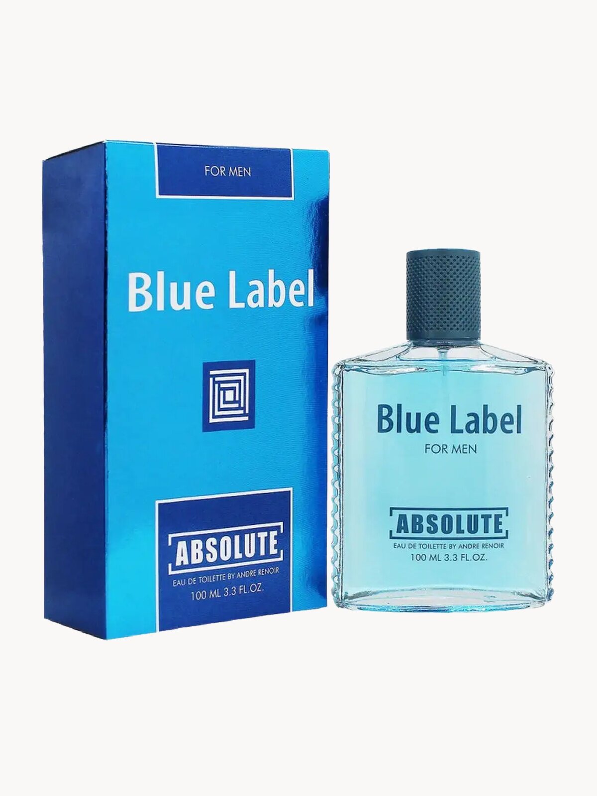 Туалетная вода мужская Absolute Blue Label, 100 мл, древесный пряный аромат (по мотивам Blue Label (Givenchy)