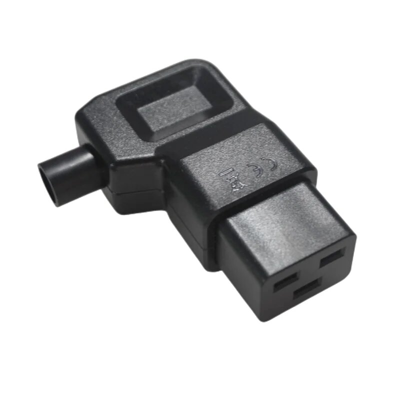 Электрический разъем C19 черный 16A 250V Female