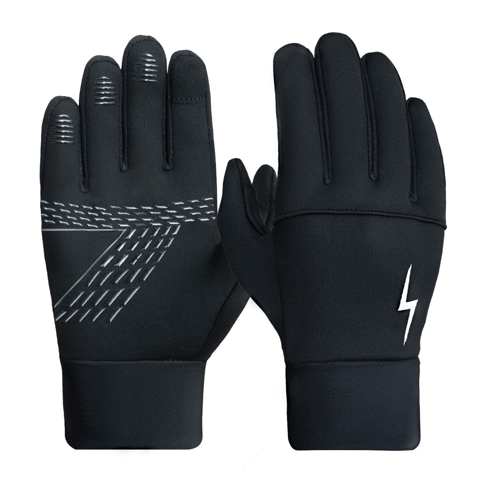 Тщательно отобранные детские велосипедные перчатки, теплые, нескользящие, водонепроницаемые, сенсорные, для активного отдыха, лыжные, полнопальцевые перчатки